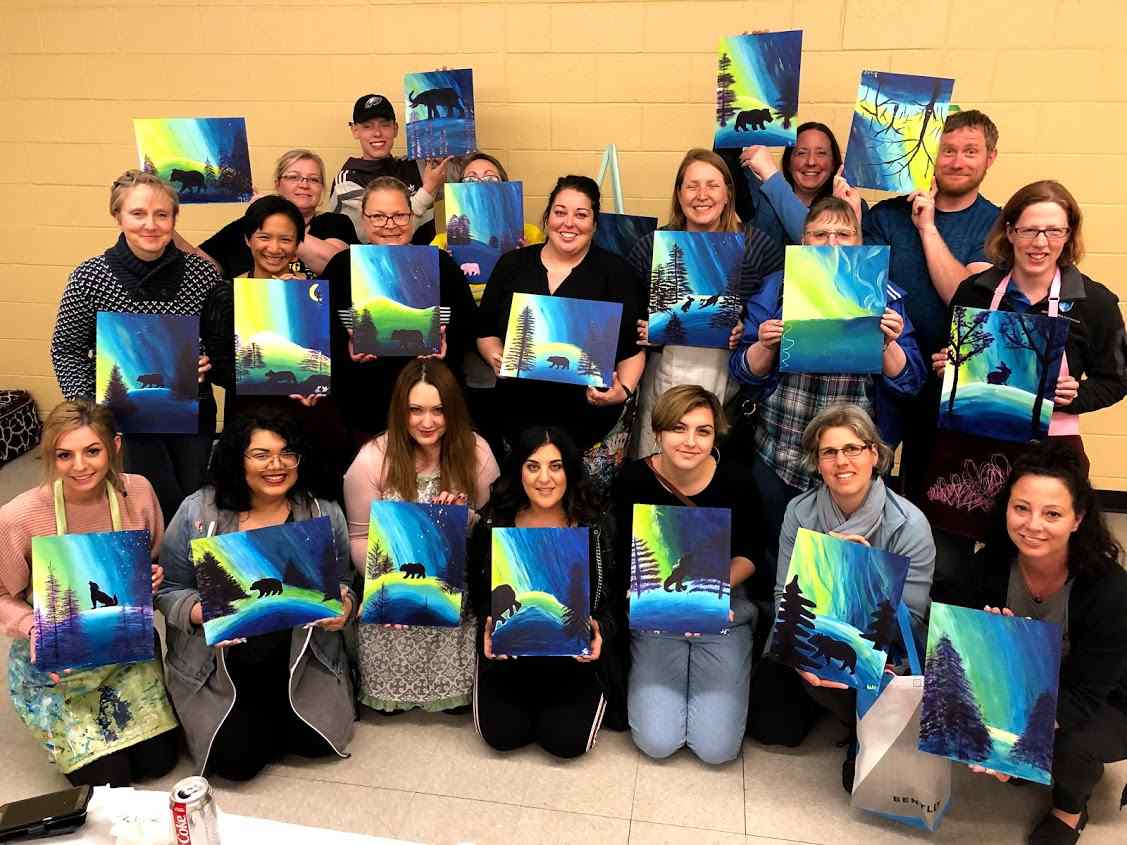 Corporate Paint Night » Palak StudioInk Ltd.